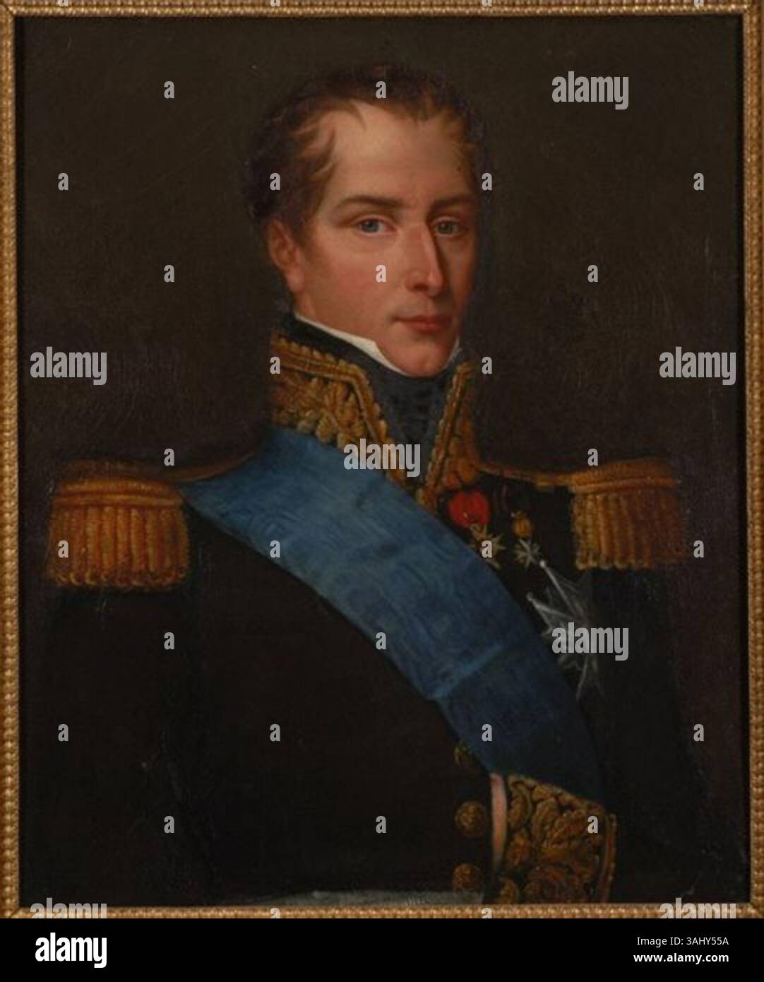 A presumed portrait of Louis Antoine, Duke of Enghien, created in the ...
