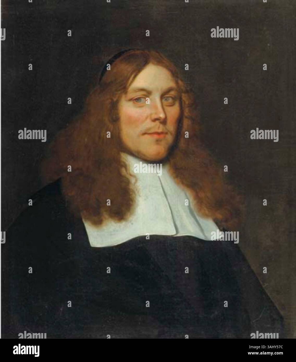 This 1667 portrait by Ludolf de Jongh captures a vicar aged 34 in a ...