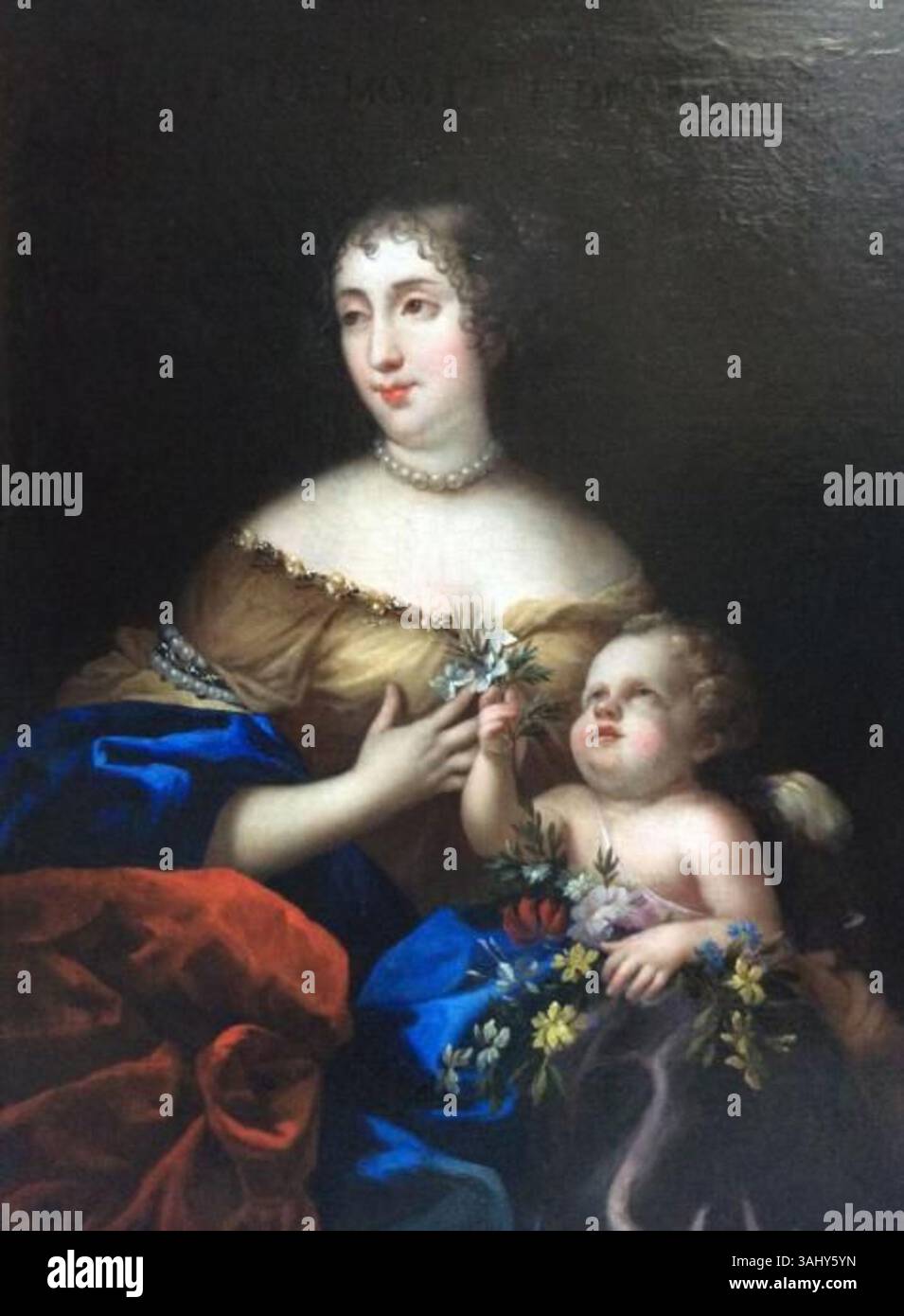 This 17th-century portrait of Elisabeth-Angélique de Montmorency ...