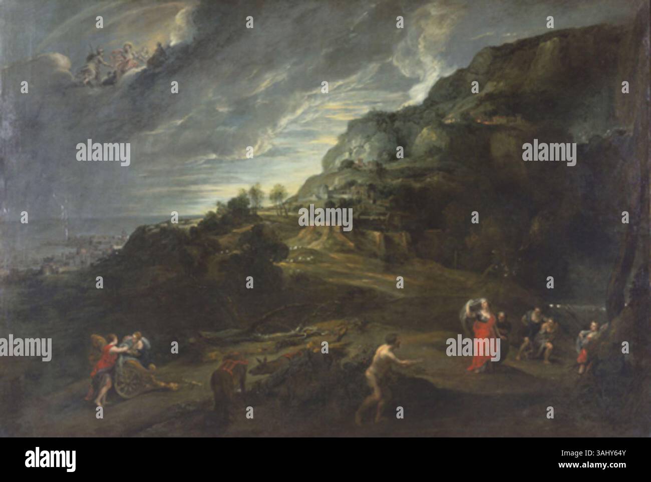 Peter Paul Rubens' 'Ulysses Landing on the Island of the Phaeacians ...