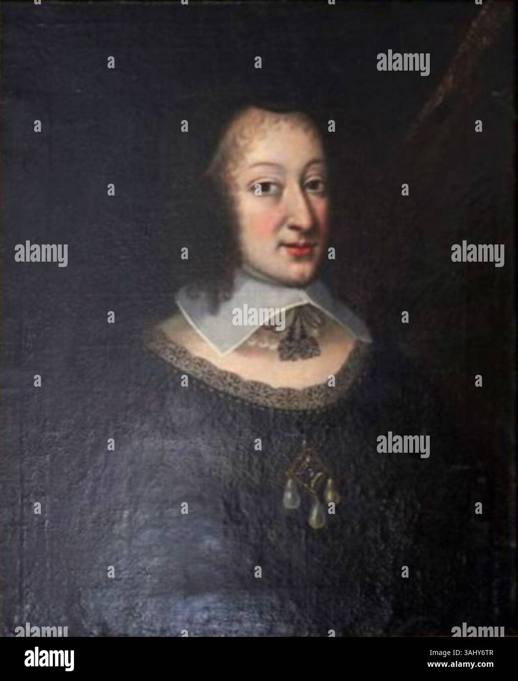 This 17th-century portrait, once thought to be of Anne Marie of Austria ...