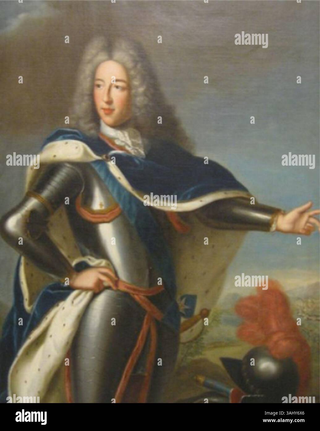 Portrait of Louis Henri, Duke of Bourbon (1692-1740), son of Louis, Prince of Condé. The ...