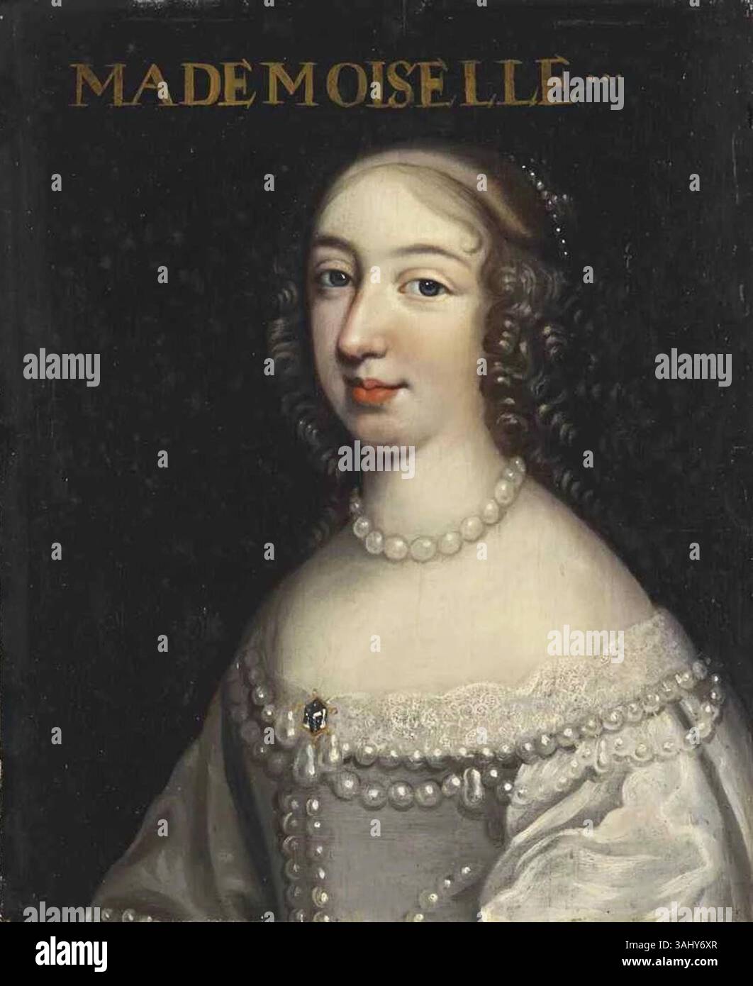 A 17th-century portrait attributed to the Beaubrun brothers, likely ...