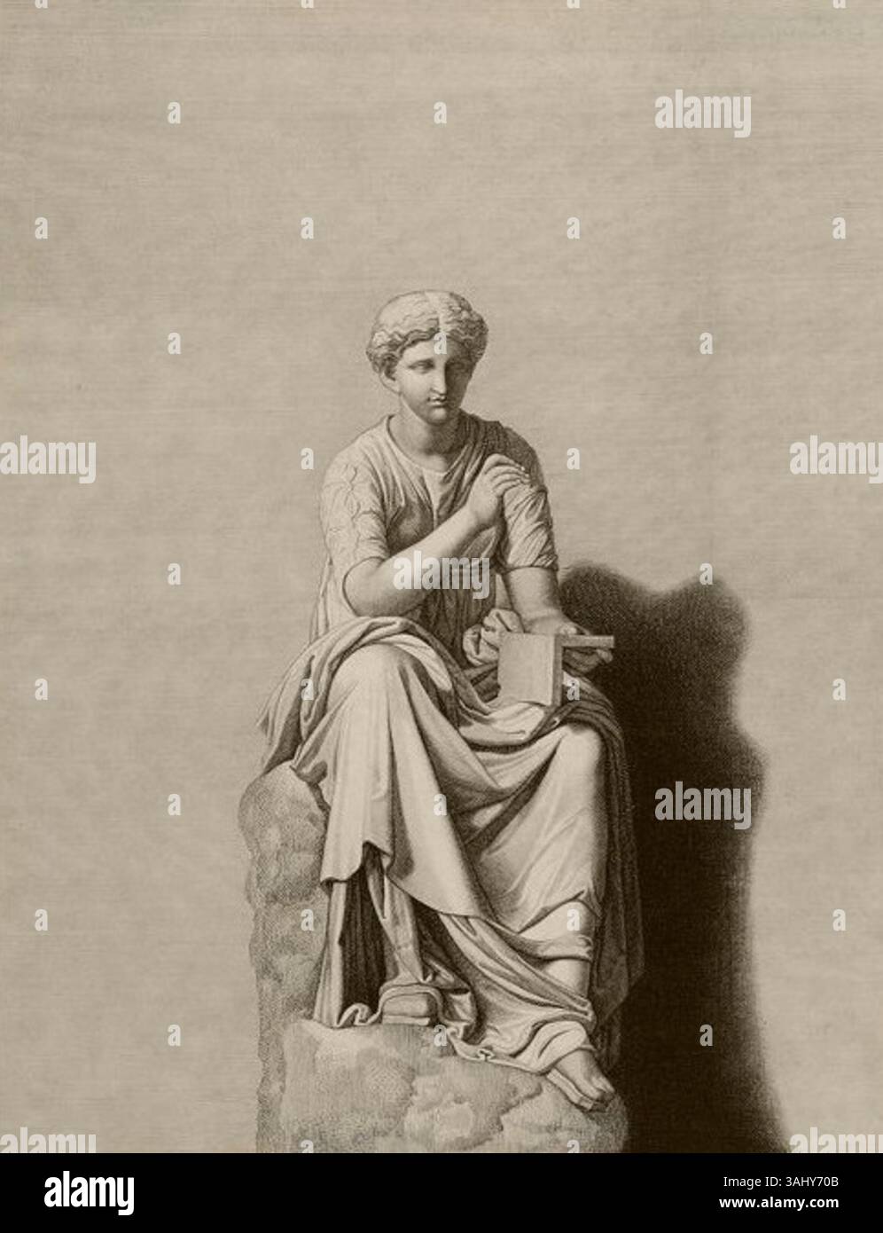 Antoine-Alexandre Morel’s 'Calliope' (circa 1800) is a neoclassical ...