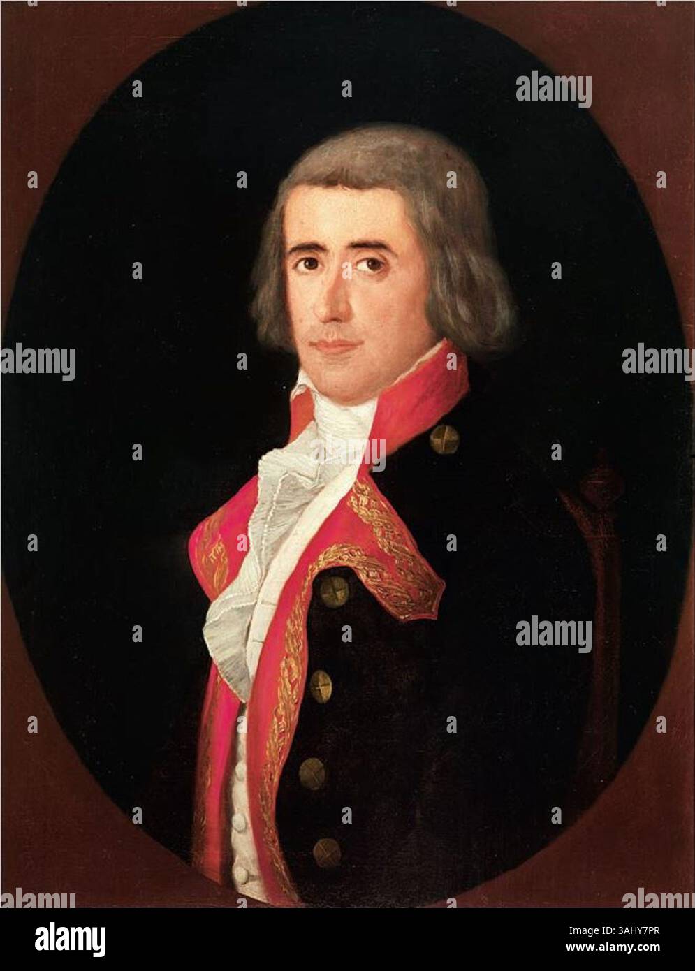 This portrait by Agustin Esteve, painted around 1795, depicts Valentín ...