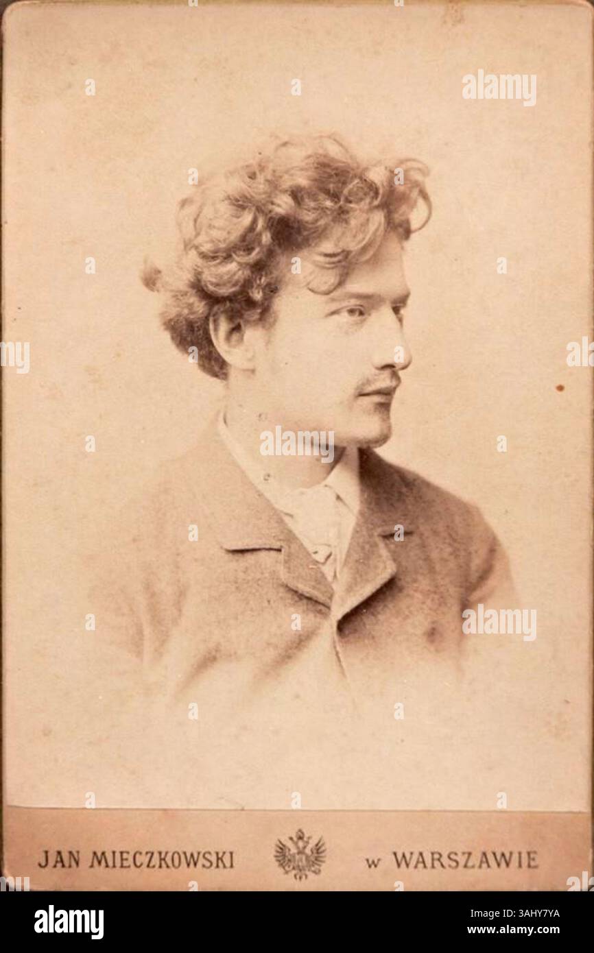 This cabinet photograph by Jan Mieczkowski from the 1880s captures ...