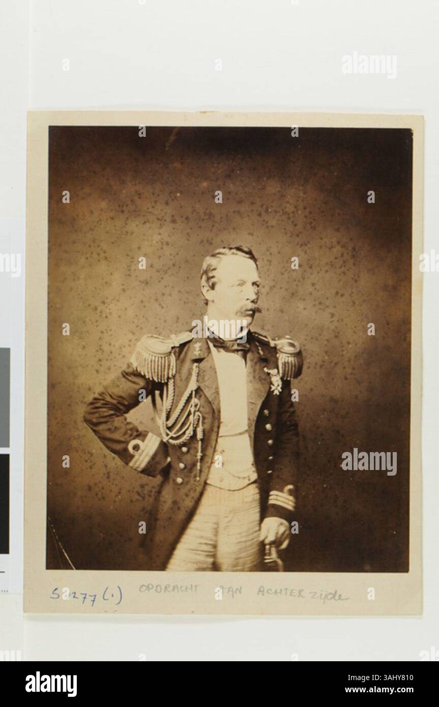 The portrait of Dirk Muller (1758-1834), a VOC captain, was painted in ...