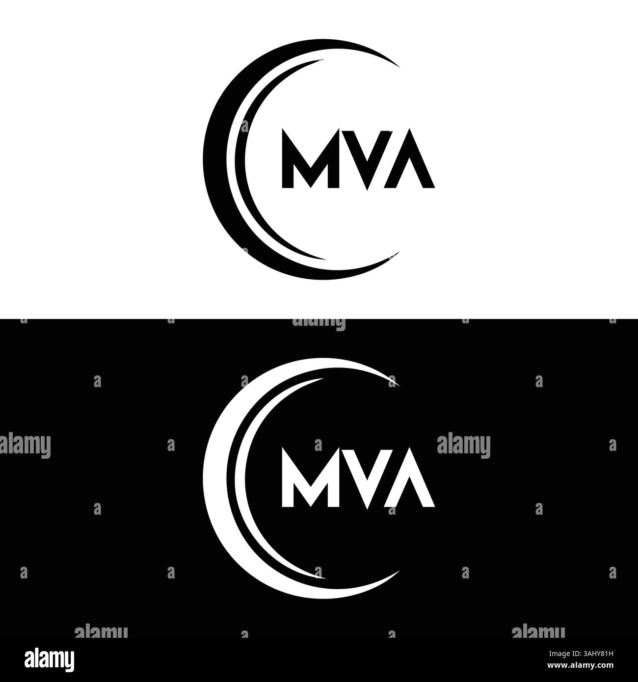 MVA, MVA set, M V A design, M V A letter, M V A logo, M V A, MVA letter ...