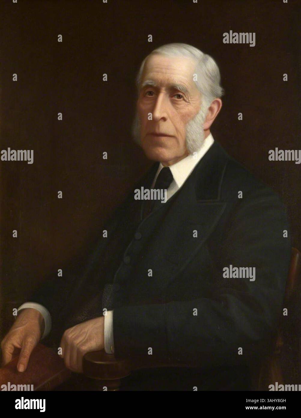 This portrait of John William Watson (1827-1909), created between 1880 ...