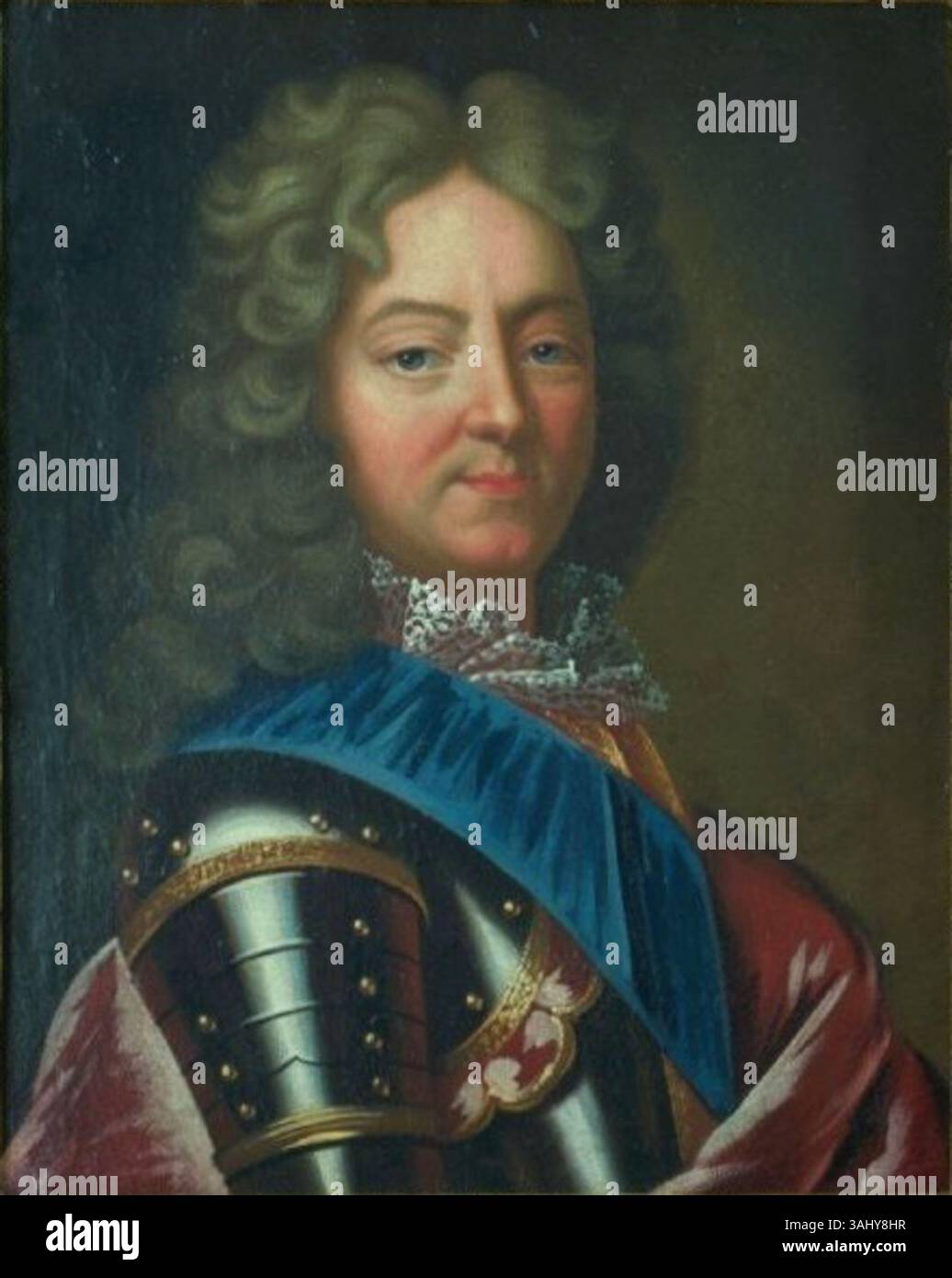 The portrait likely depicts Louis Joseph, Duke of Vendôme (1654–1712), dressed in ceremonial ...