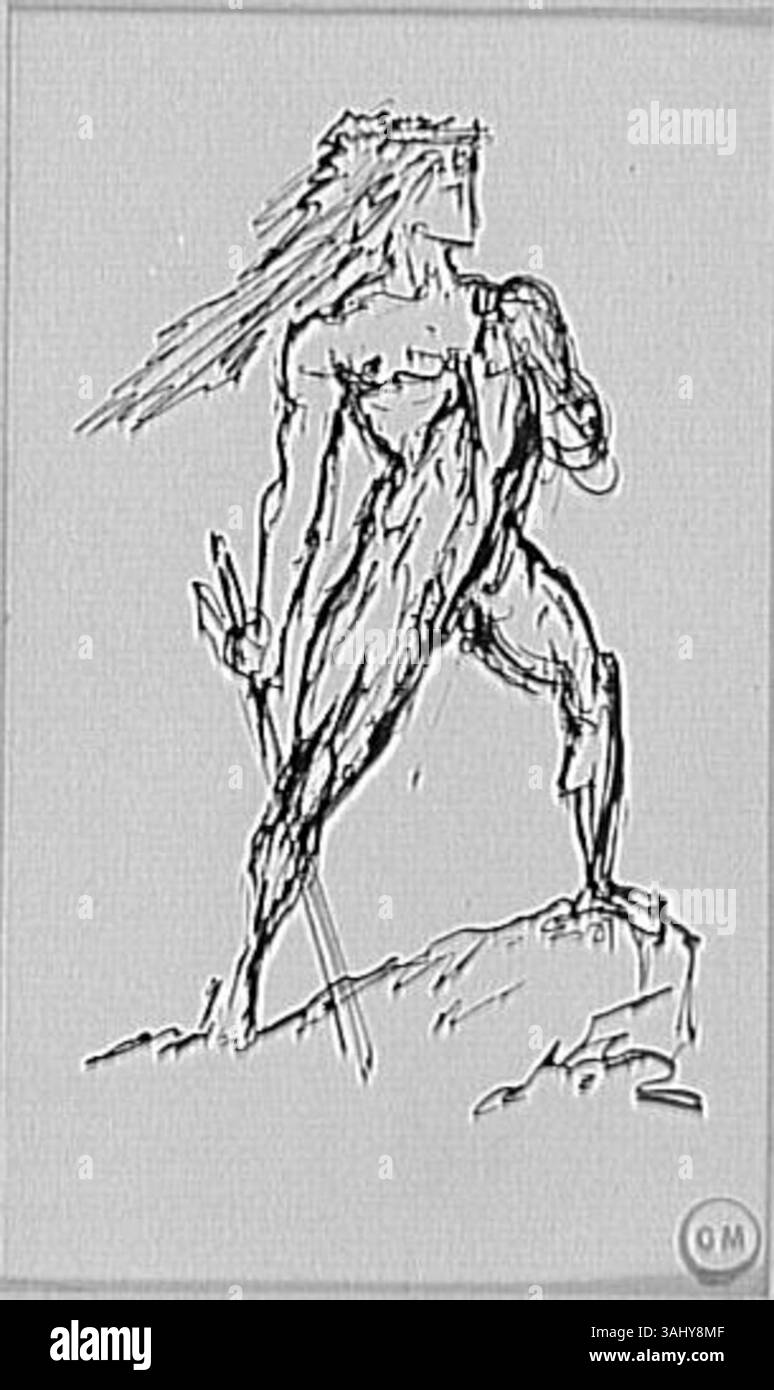 This study by Gustave Moreau depicts the battle between Hercules and ...