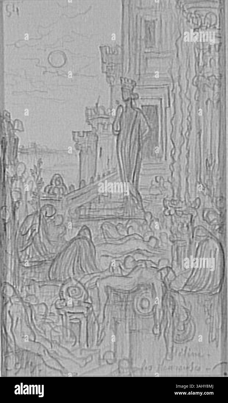 Grief crying 19th century hi-res stock photography and images - Alamy