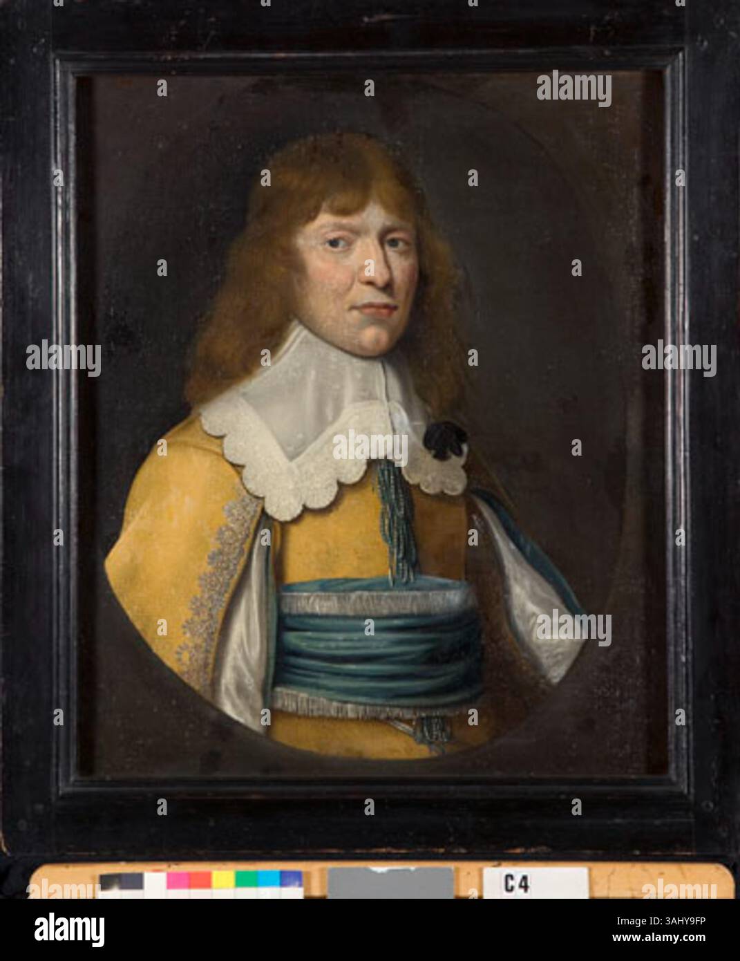 Portrait of Nicolaas Verschoor, painted by Hendrick Coster in 1644. The ...