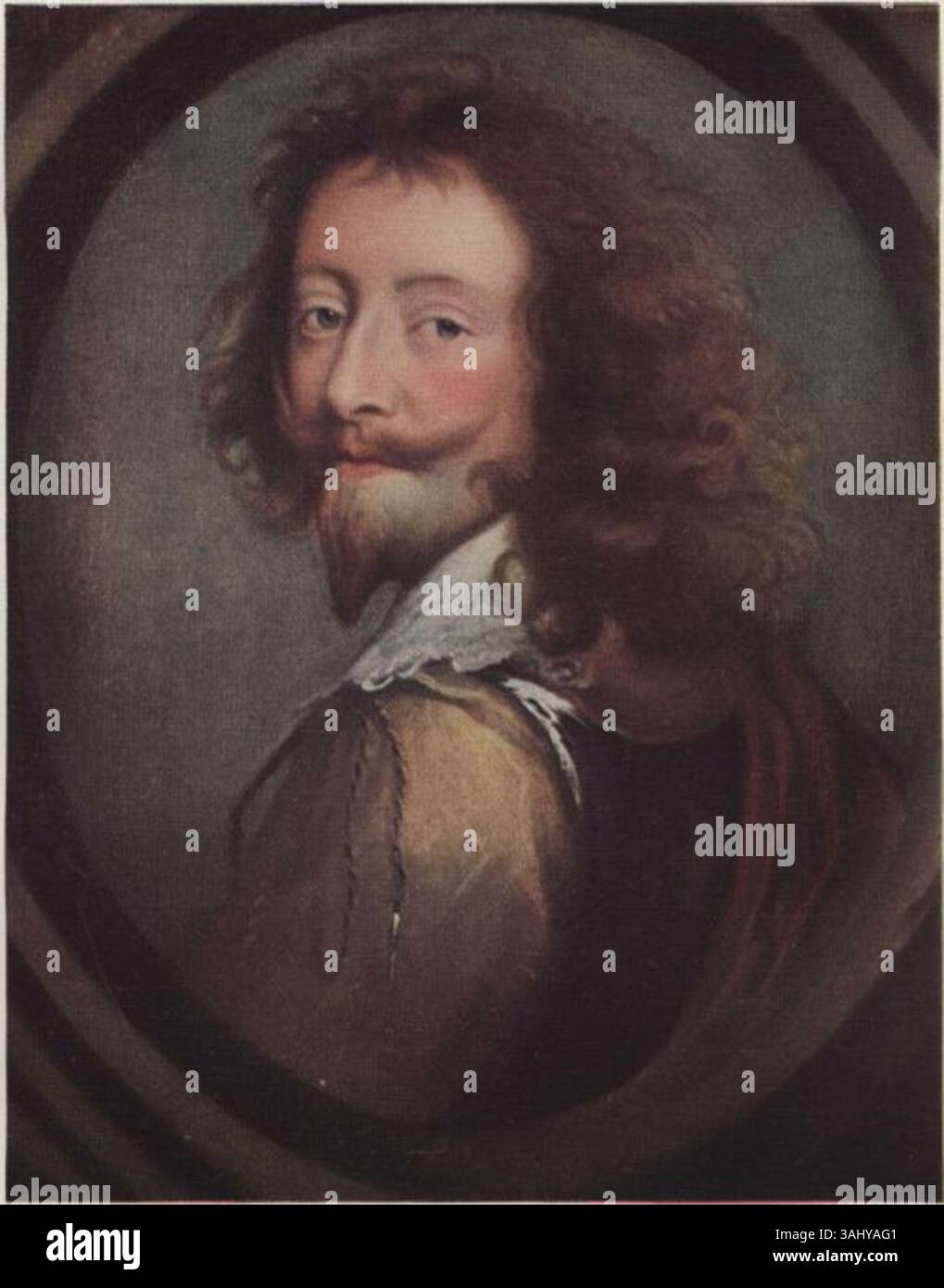 This 1630 oil portrait by Anthony van Dyck depicts Albert de Ligne ...