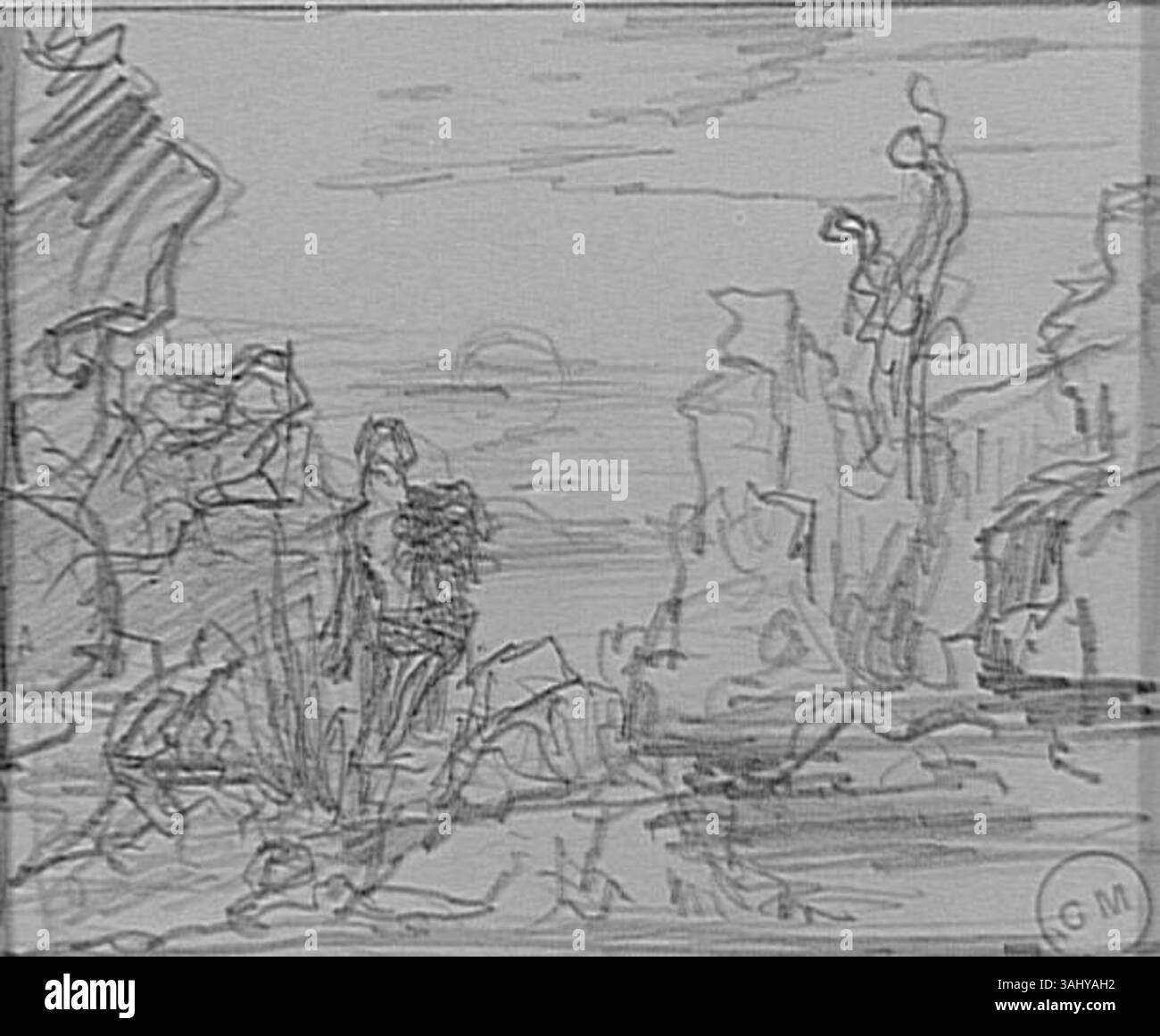 'Hercule et l'Hydre de Lerne' by Gustave Moreau depicts the ...