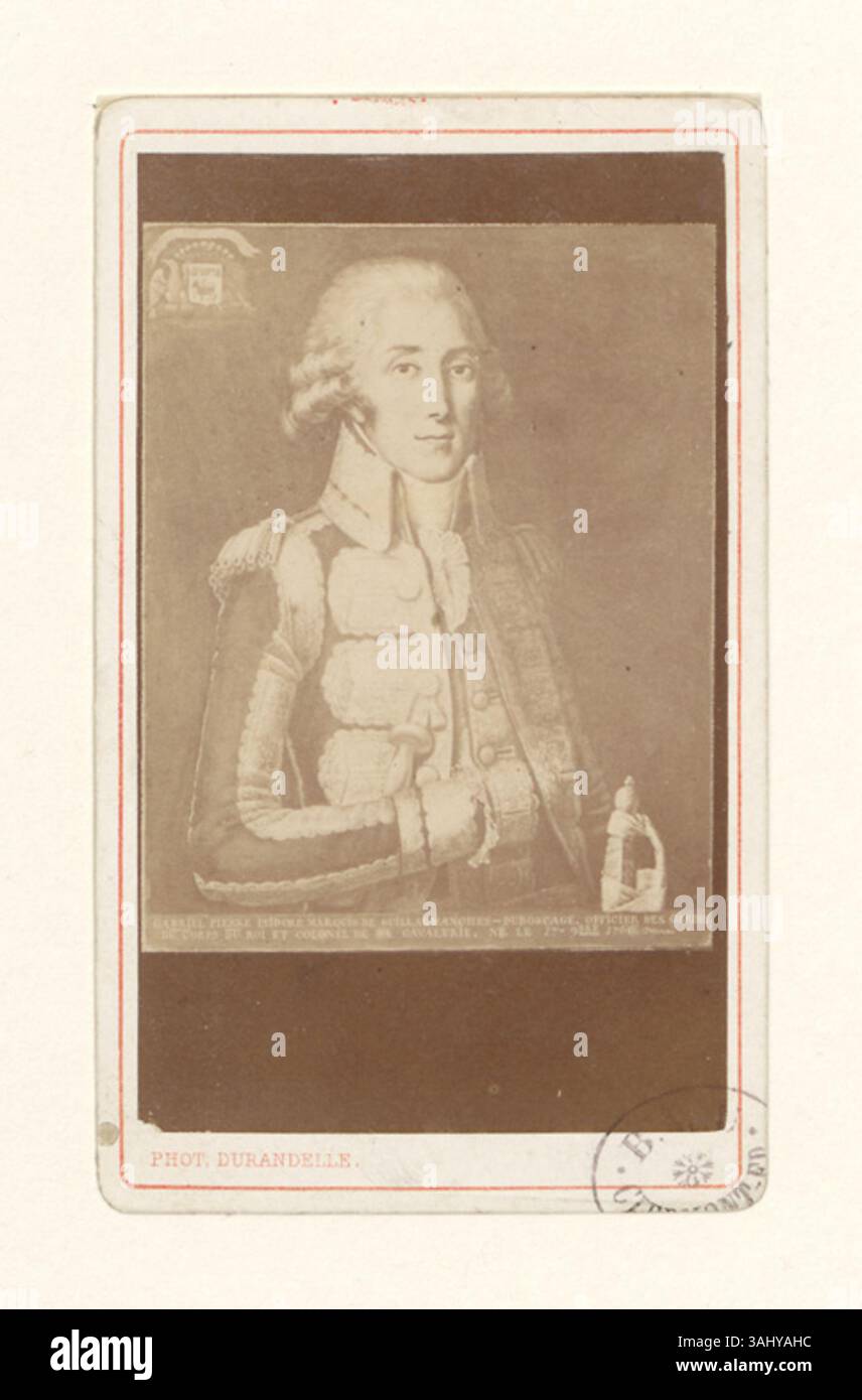 This photograph from the Boyer collection shows Gabriel Pierre Isidore ...