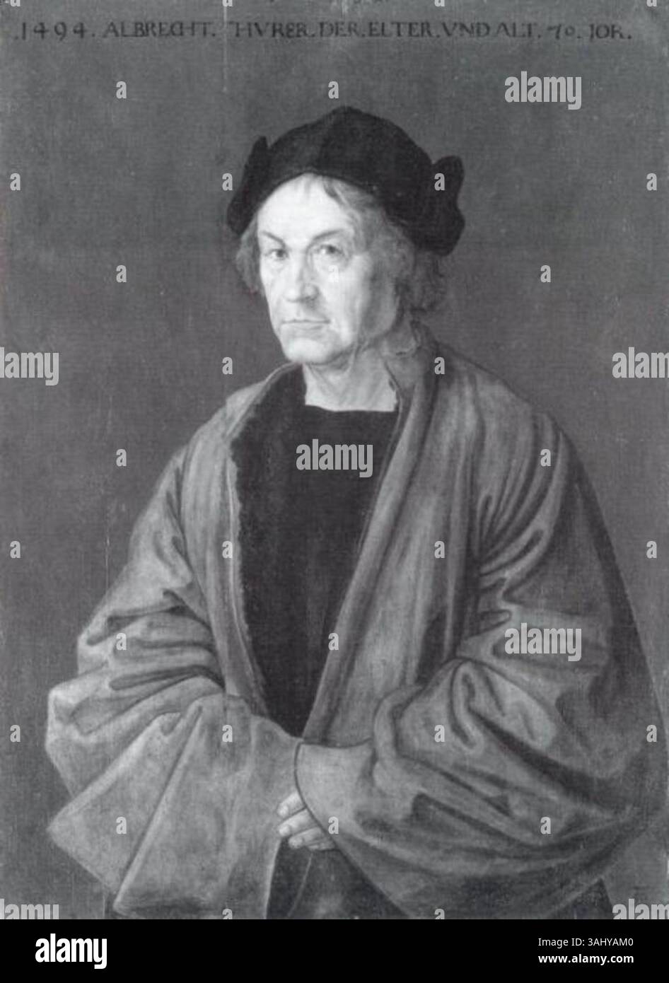 This circa 1600 portrait of Albrecht Dürer’s father, painted after ...