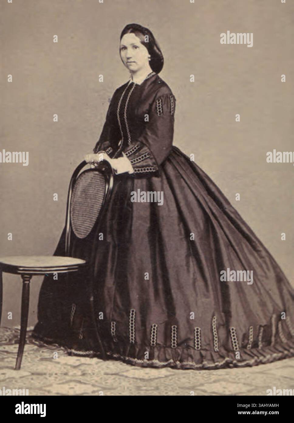 This portrait depicts Elisabeth, Princess of Schwarzburg-Sondershausen ...