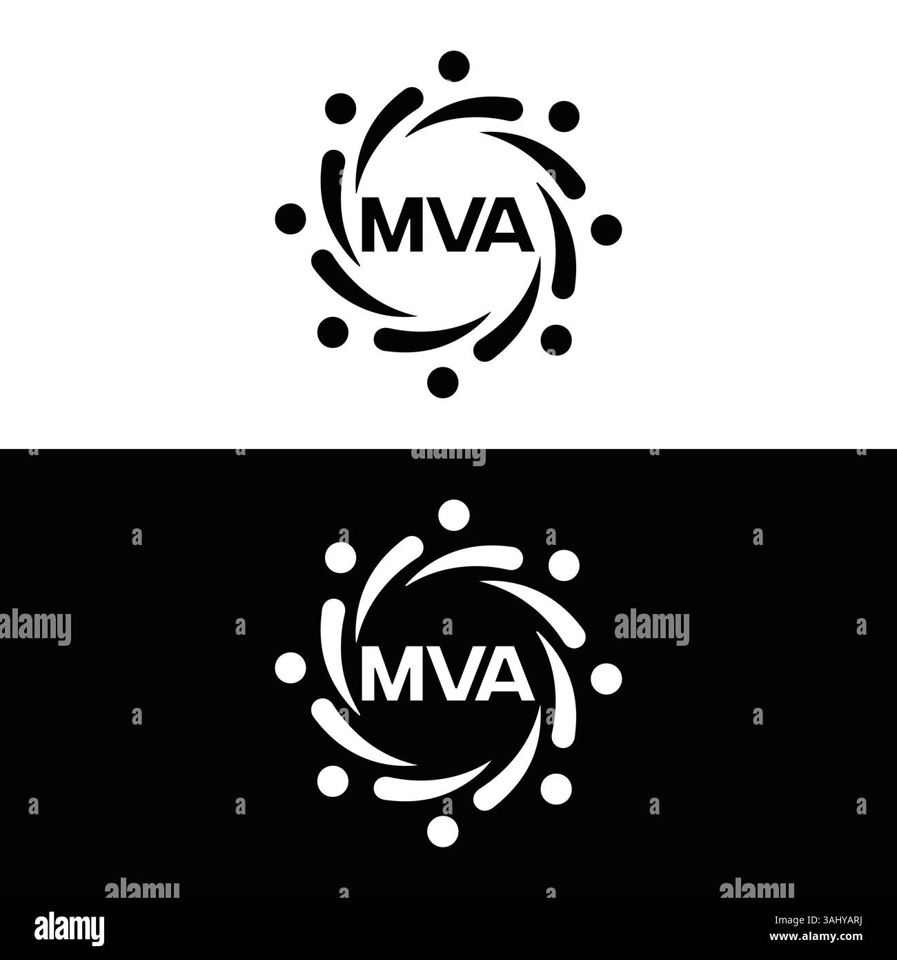 MVA, MVA set, M V A design, M V A letter, M V A logo, M V A, MVA letter ...