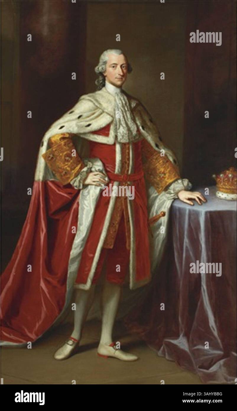 This 18th-century portrait in the manner of William Hoare depicts John ...