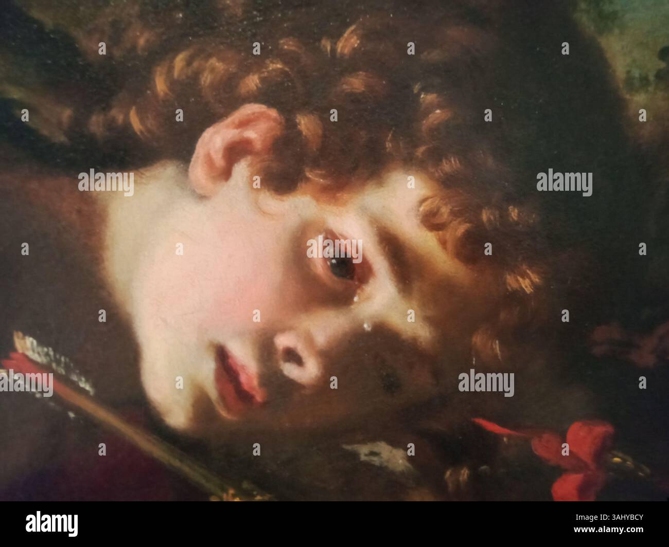 This is a representation of the head of the figure Cyparissus, as ...