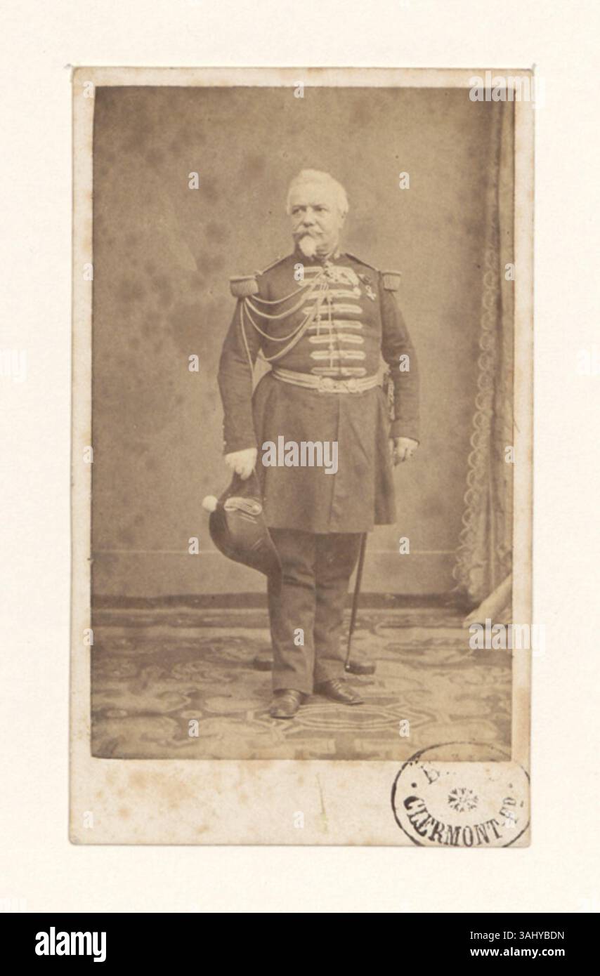 A photograph from the Boyer collection depicting De Courson de La ...