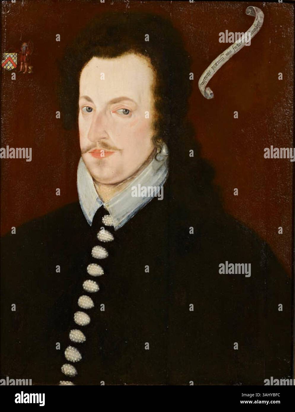 A portrait of Sir Theobald Gorges, an English nobleman who died in 1648 ...