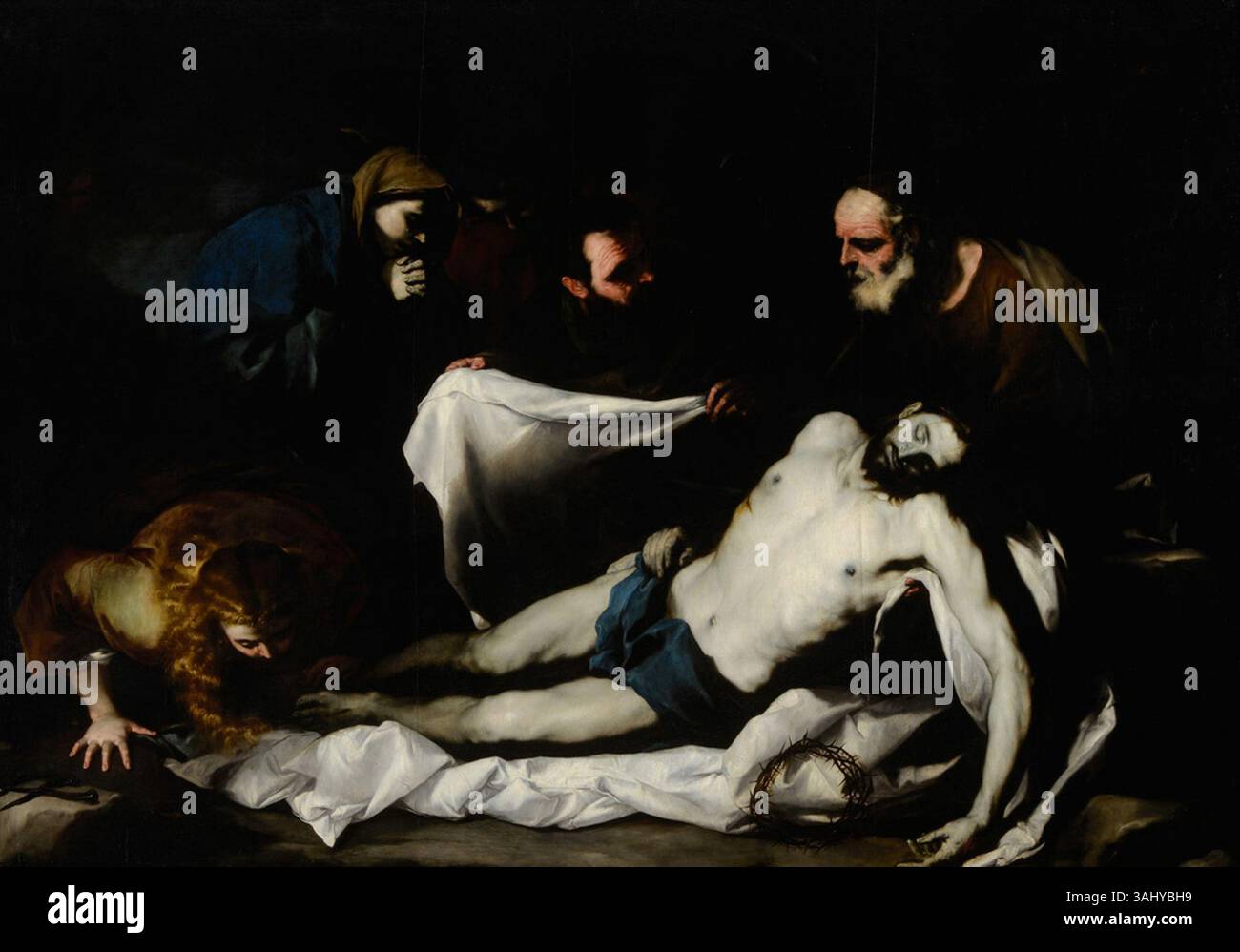 *Die Beweinung Christi* (The Lamentation of Christ) by Luca Giordano ...