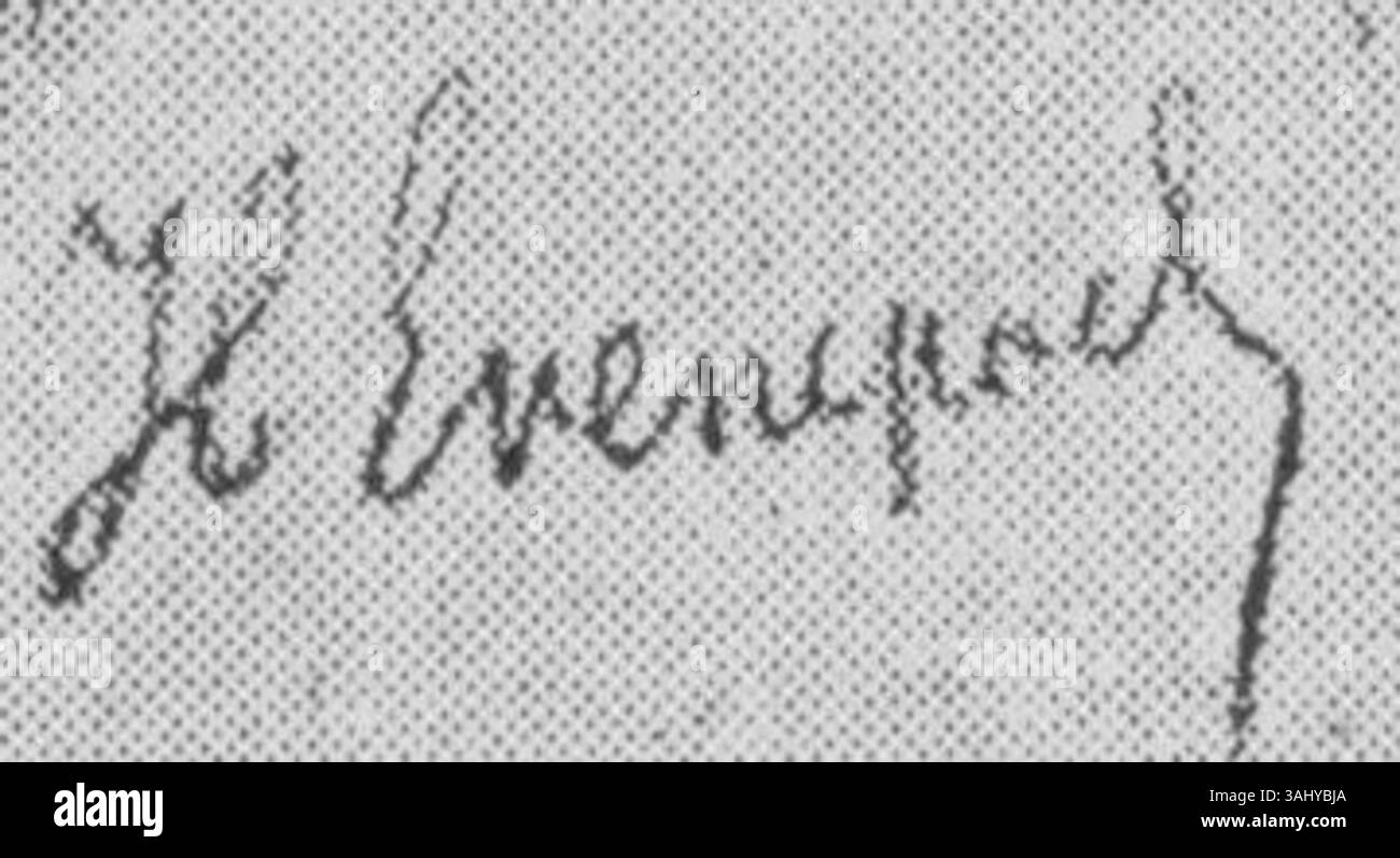 A cropped signature of Henri Evenepoel, a Belgian artist known for his ...