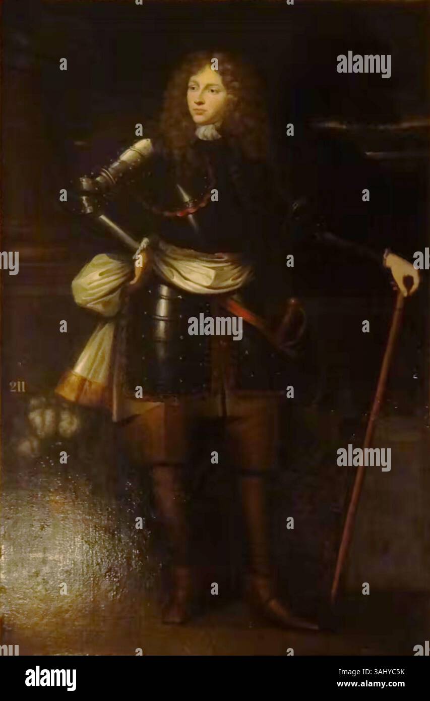 17th-century portrait of Louis-Joseph de Lorraine, Duke of Guise. This ...