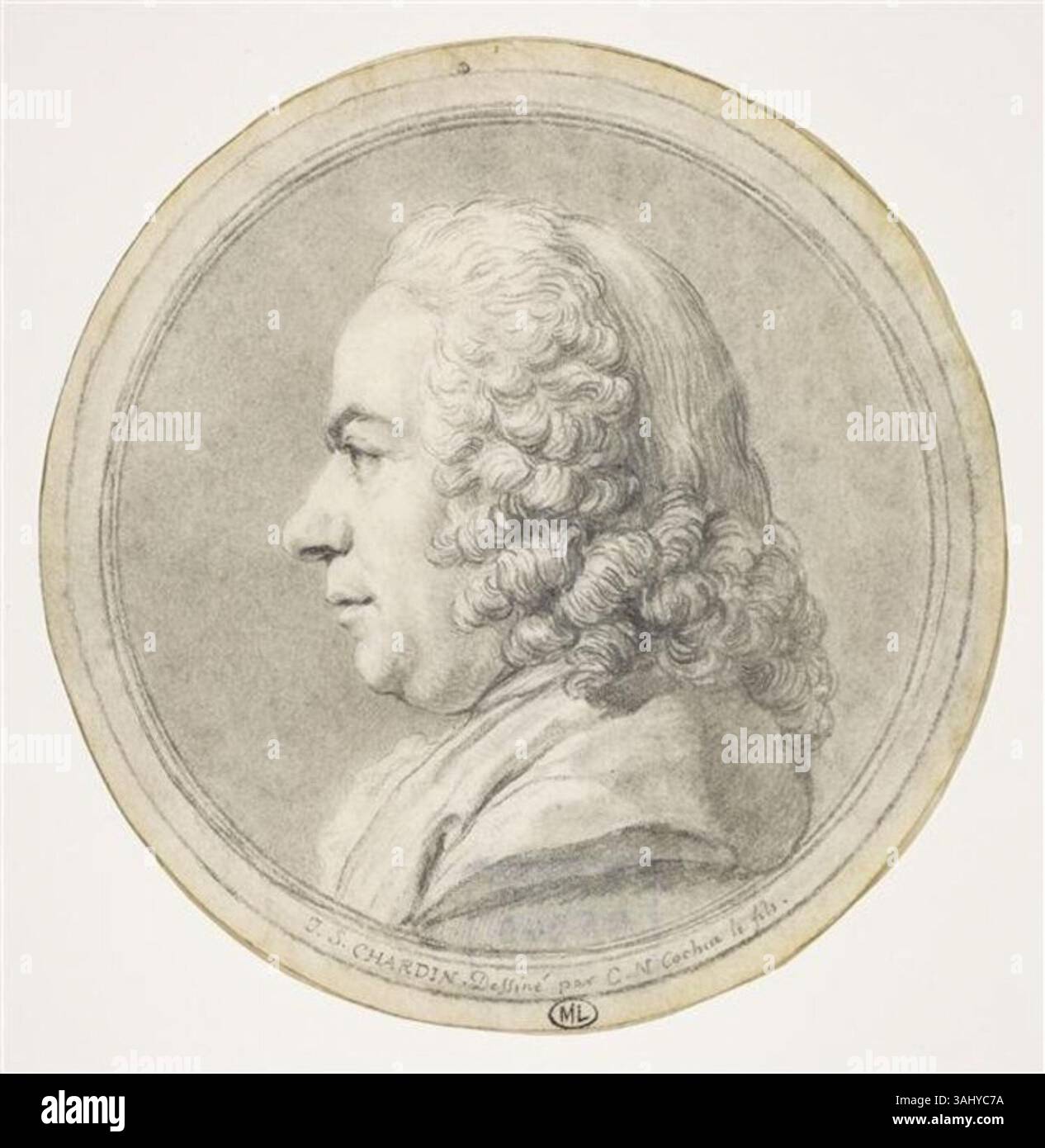 This 18th-century drawing by Charles-Nicolas Cochin fils portrays the ...