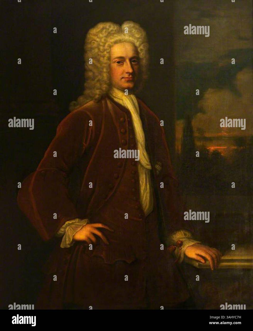 This 1725-1730 portrait, originally misattributed to Edward Chute ...