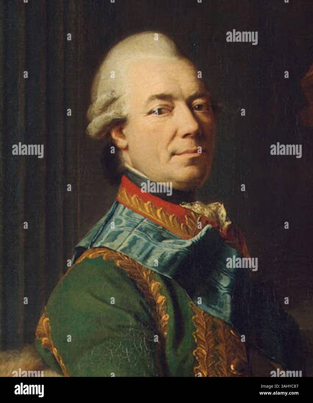 Portrait of Count Chernyshev (1722–1784), painted by Alexander Roslin ...