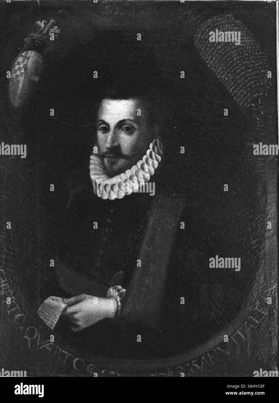 The 17th-century portrait of Giberto IV Sanvitale by an unknown artist ...