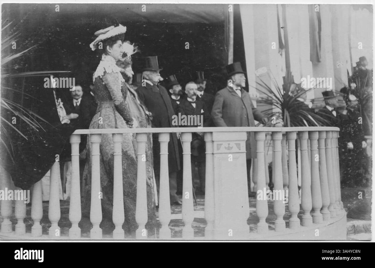 This 1898 photograph depicts King Umberto I and Queen Margherita of ...