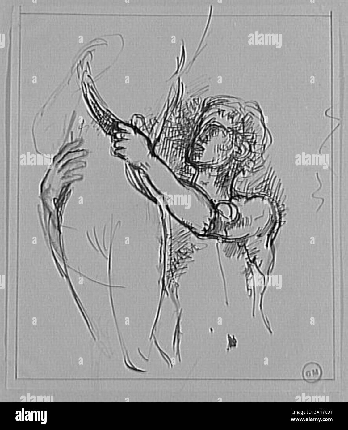 Gustave Moreau's depiction of a centaur and a nymph explores the ...