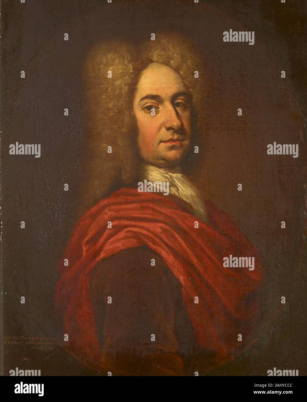 Portrait of Sir James Steuart, 1st Baronet of Goodtrees and Coltness ...