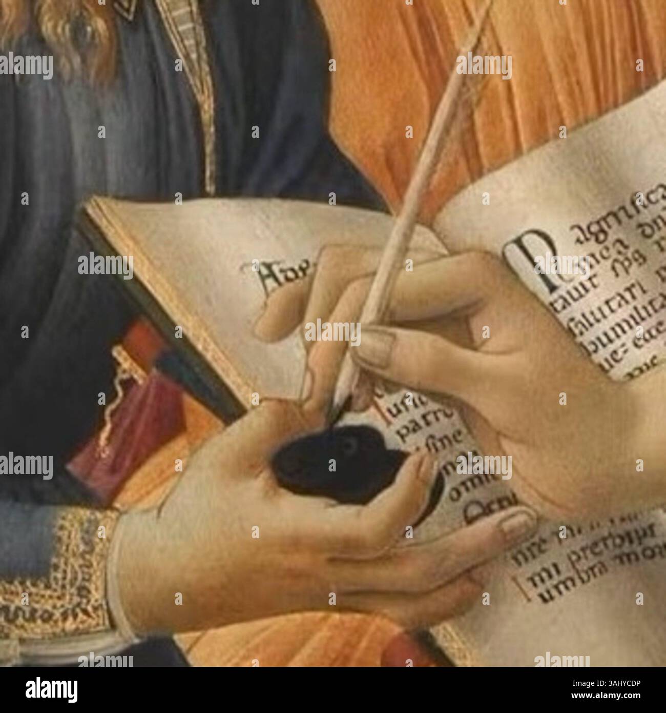 The 'Madonna del Magnificat' by Sandro Botticelli, painted around 1483 ...