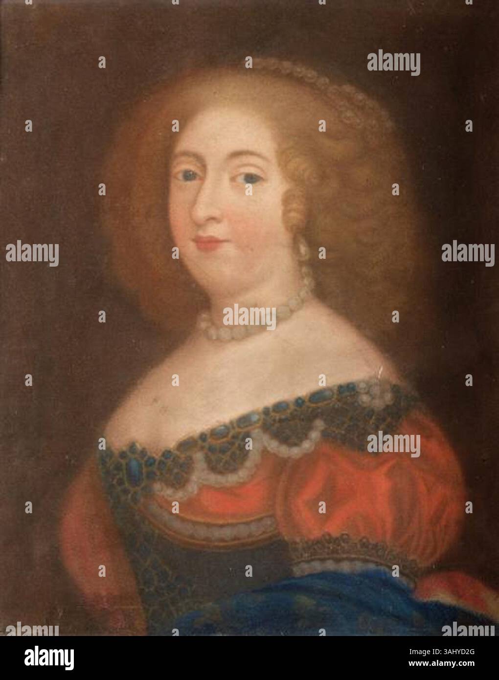 This 17th-century pastel portrait, created by an entourage of Claude ...