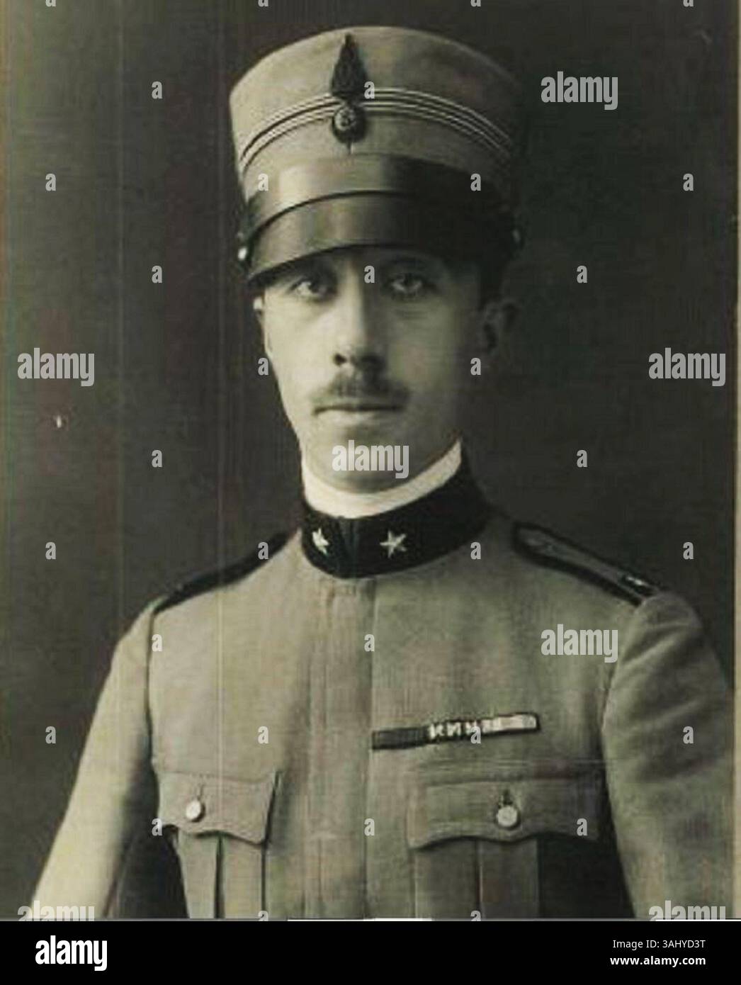 This 20th-century photograph captures Prince Vitaliano IX Borromeo in ...