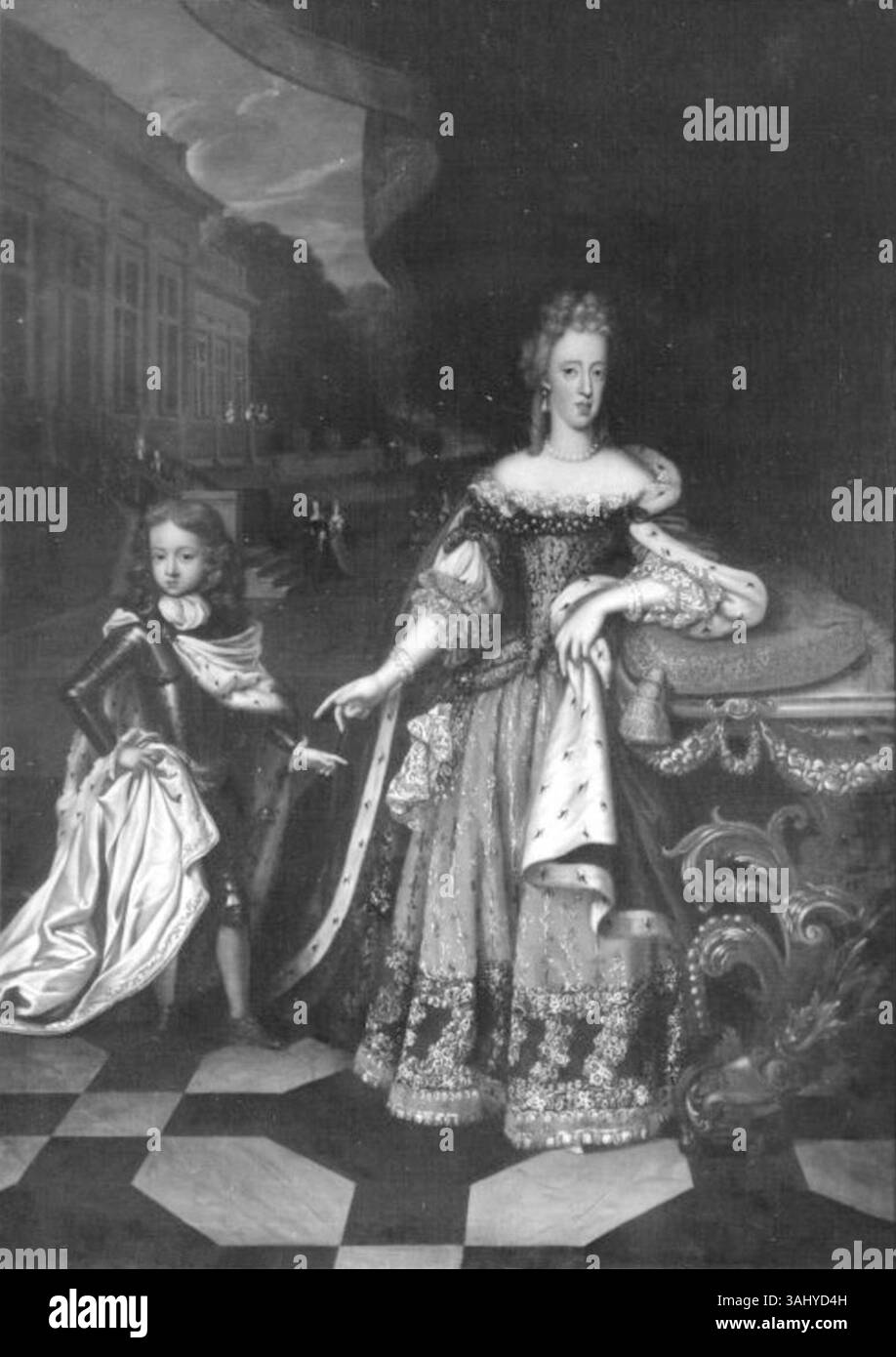 This 17th-century portrait depicts Maria Antonia, wife of Maximilian II ...