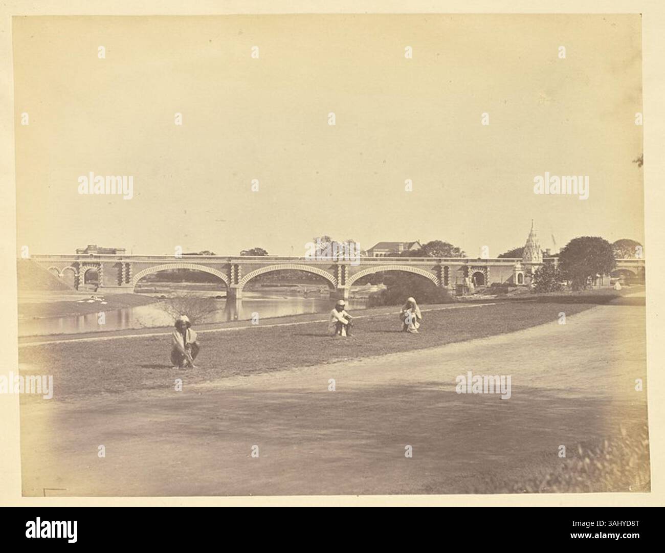 A late 1860s photograph of Bruce's Bridge, also known as the Monkey ...