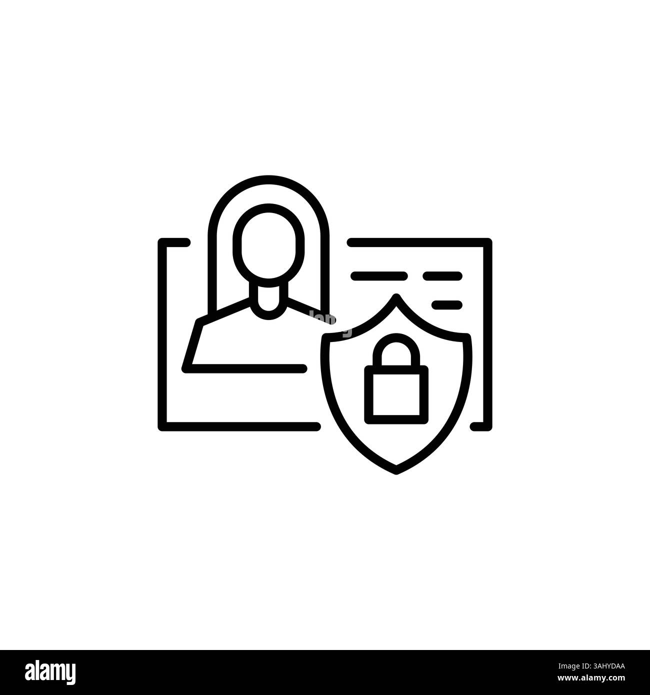 Data safe Icon Stock Vector Image & Art - Alamy