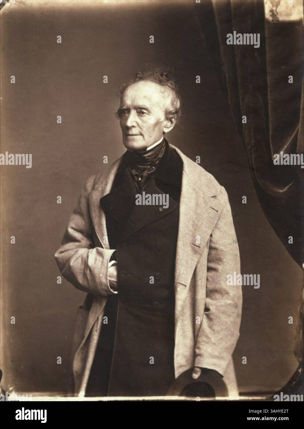 This photograph, taken by Léon Crémierre, captures Jean-François ...