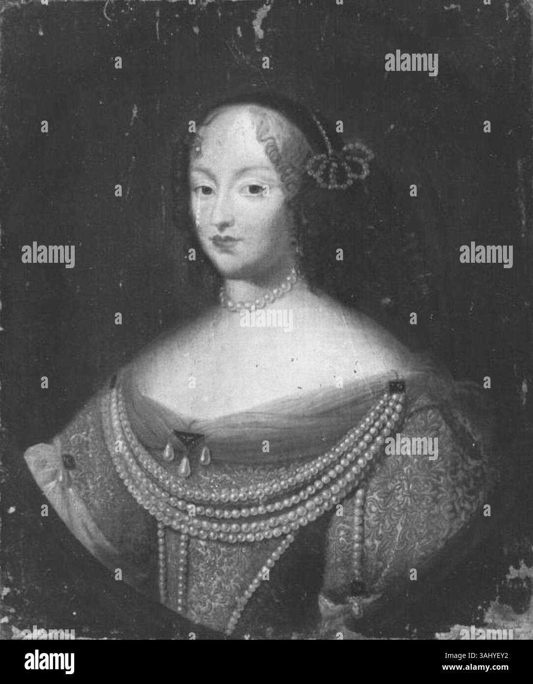 This 17th-century portrait, thought to depict Princess Luisa Cristina ...