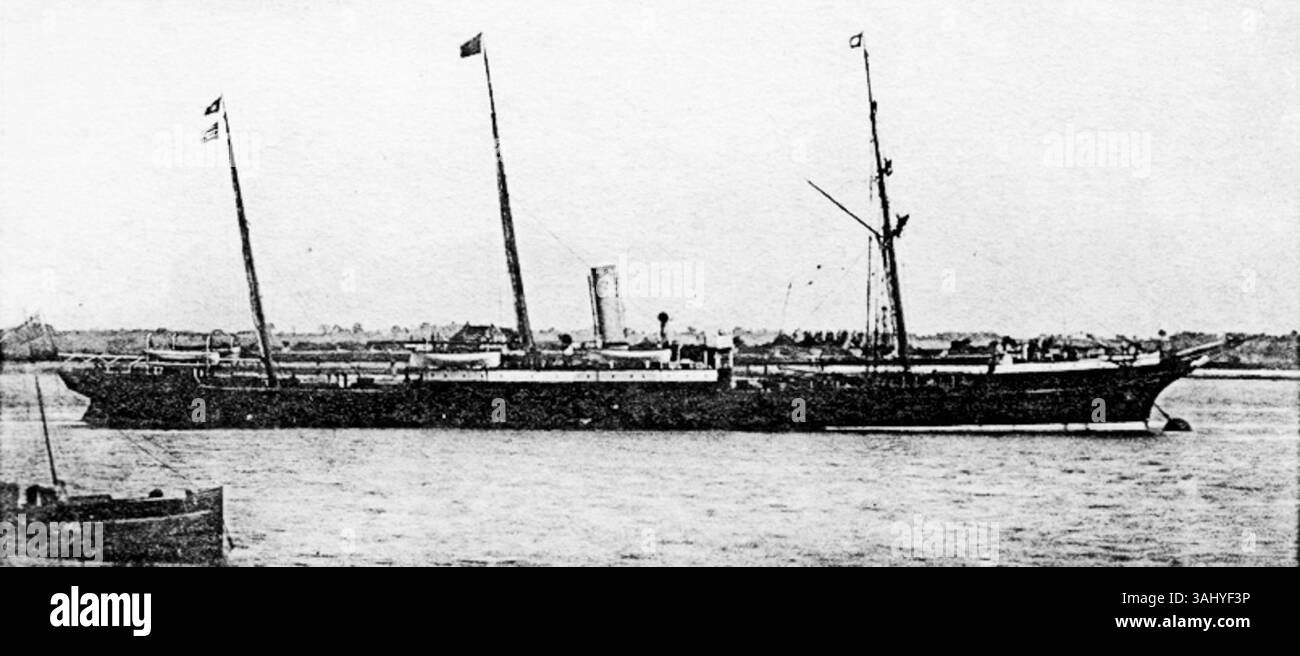 The SS Aberdeen, built in 1881 and weighing 3616 gross tons, was owned ...