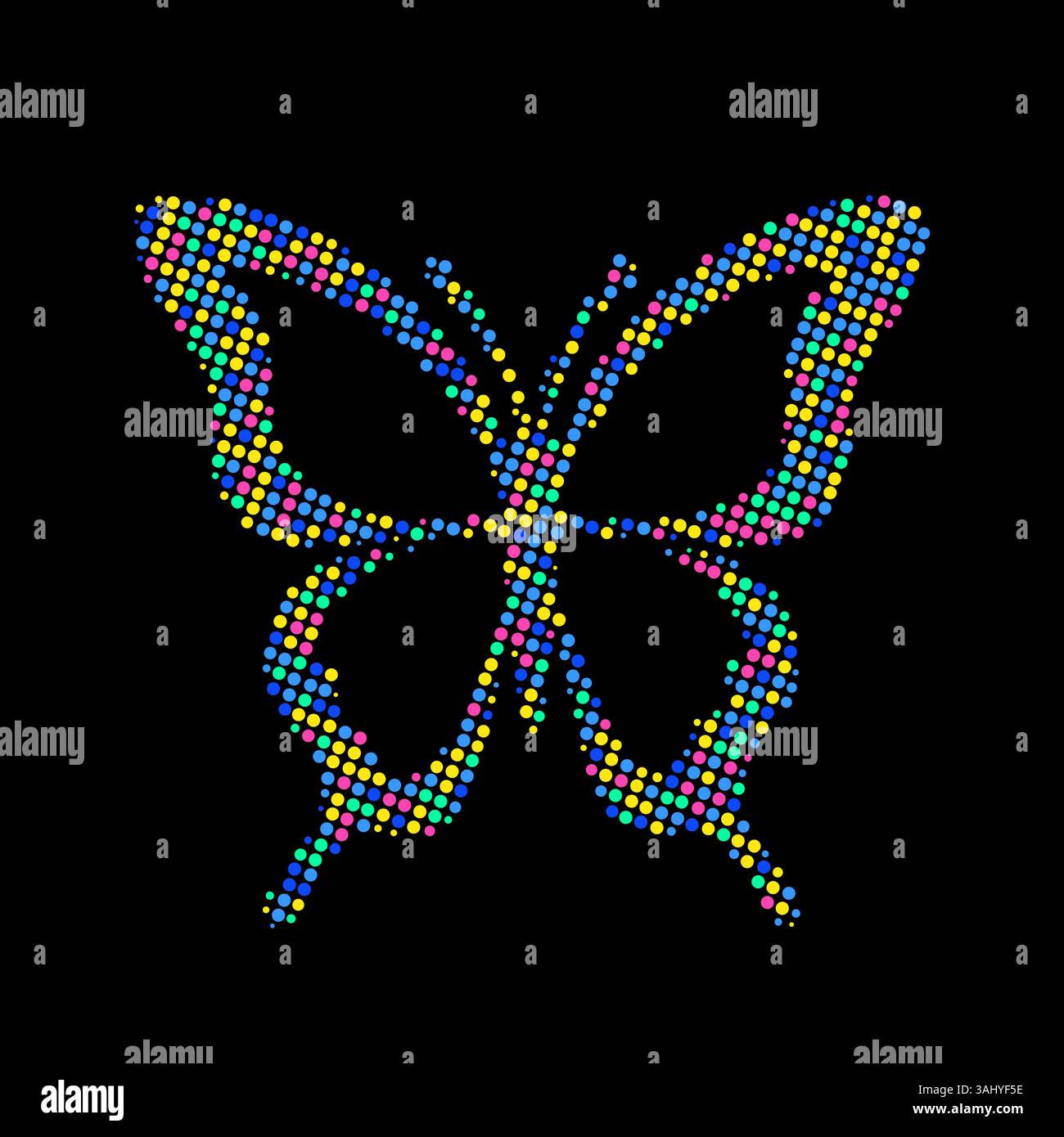 Abstract butterfly shapes hi-res stock photography and images - Alamy