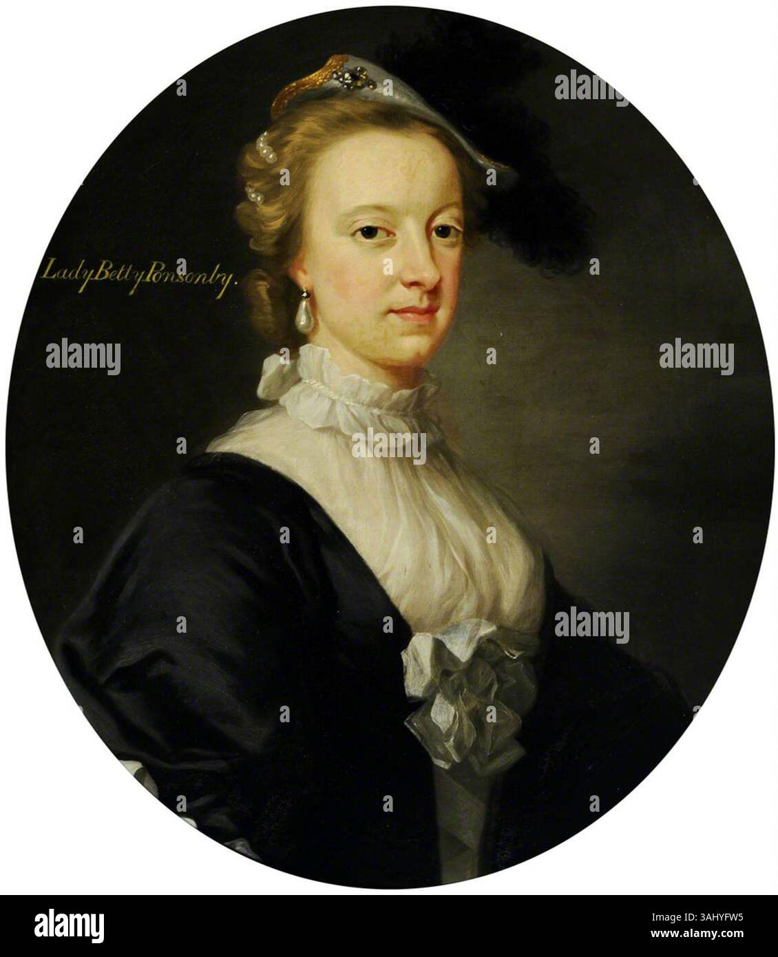 A portrait of Lady Elizabeth Cavendish, later Lady Ponsonby (1723-1796 ...