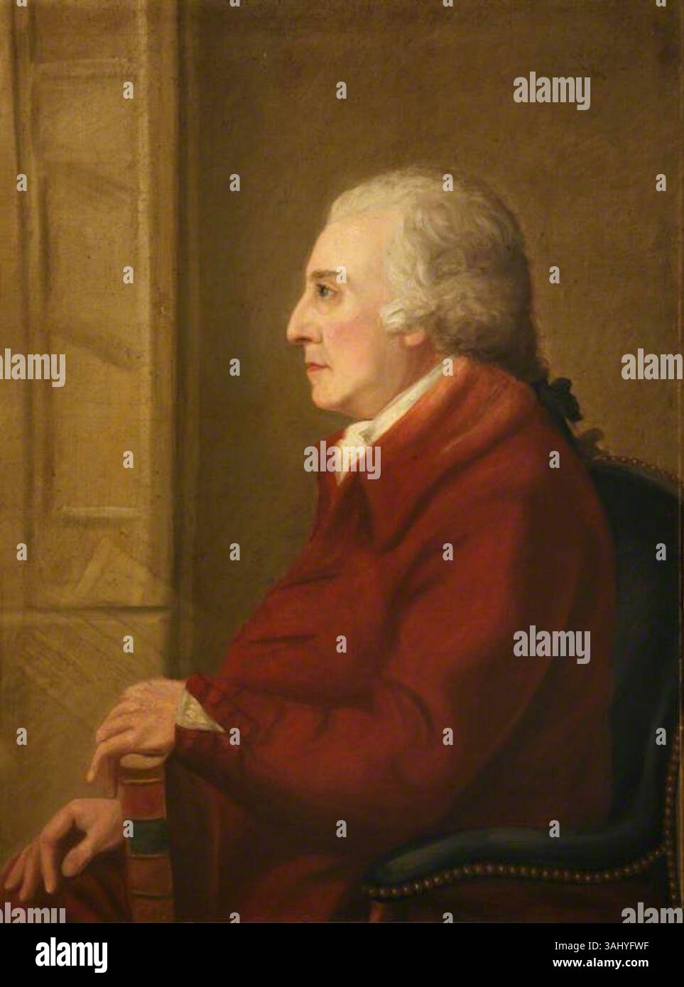 This portrait, created by Richard Cosway circa 1800, depicts Benjamin D ...