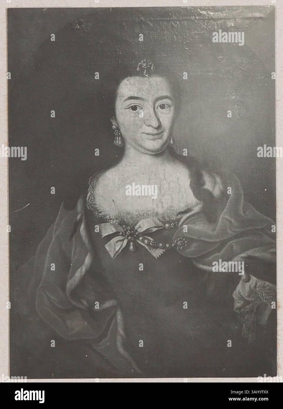 This portrait by Johann Philipp Behr (1738) is presumed to depict ...